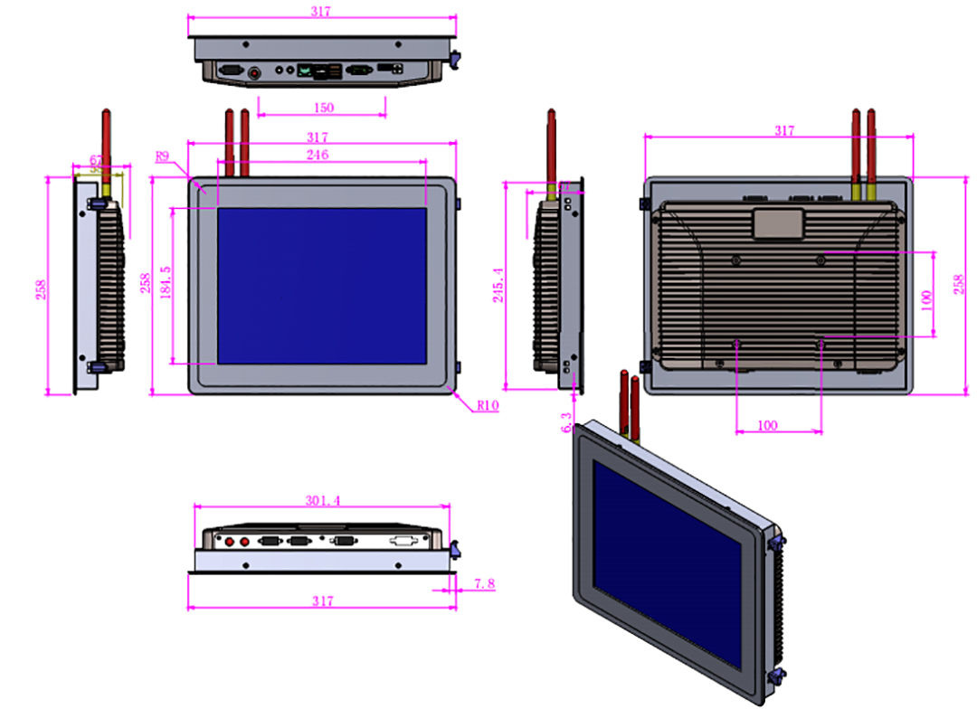 Wholesale industrial displays,industrial display monitors,industrial ...